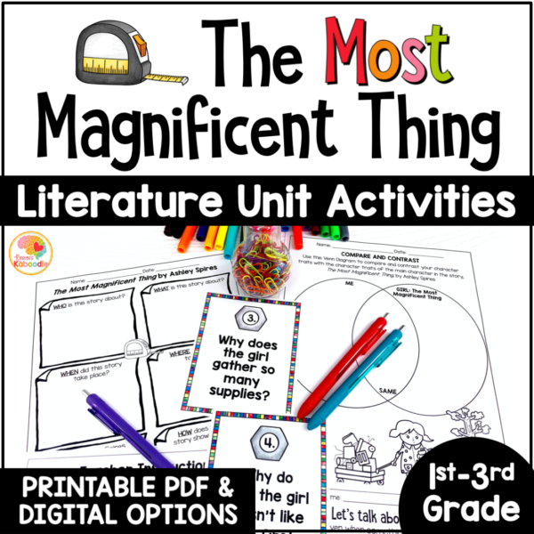 The Most Magnificent Thing Activities and Printables w/ STEM - Made By ...