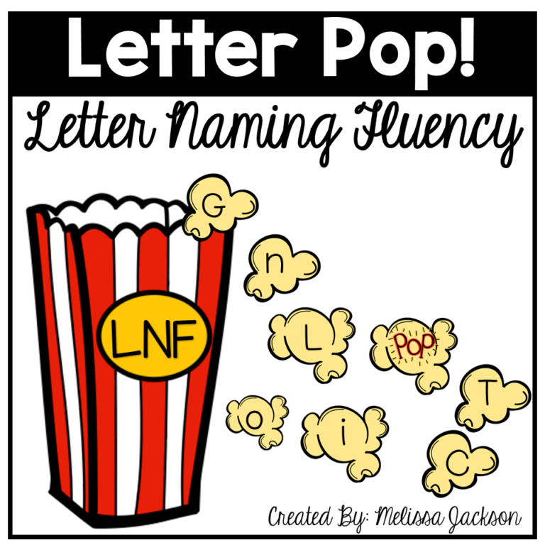 Letter Pop! Letter Naming Fluency Alphabet Recognition Game | Made By ...