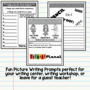 Free Writing Prompts with Pictures - Pick a Prompt - Picture Writing ...