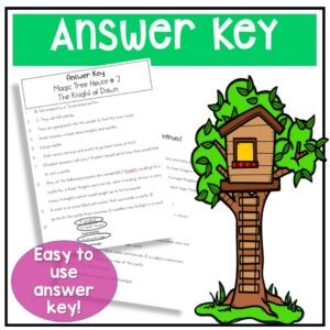 Magic Tree House Reading Comprehension Study Guide Novel Study Knight ...