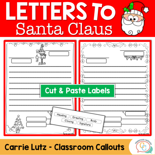 Letters to Santa Friendly Letter Templates | Made By Teachers