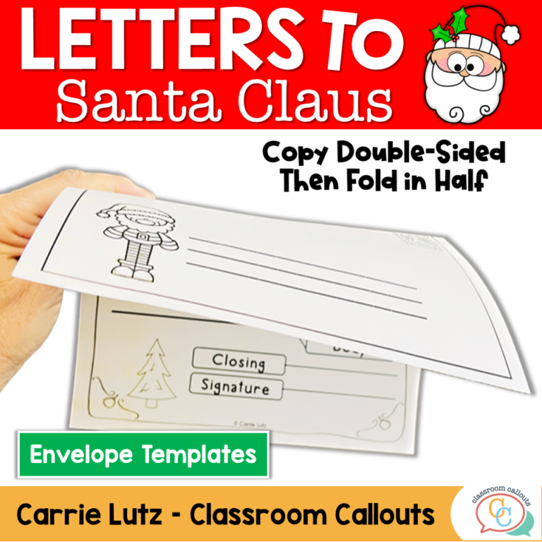 Letters to Santa Friendly Letter Templates | Made By Teachers
