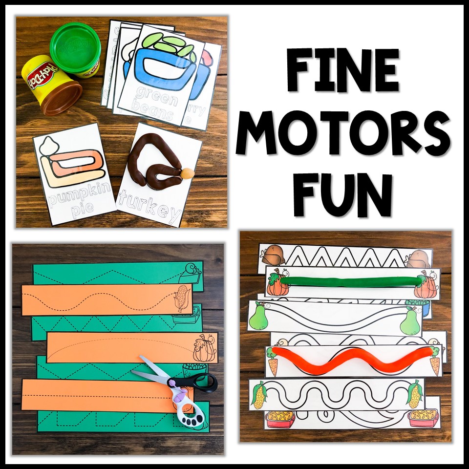 Thanksgiving Centers for Toddlers and Preschoolers | Made By Teachers