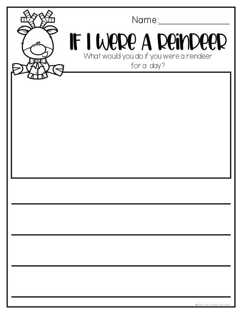 Christmas Writing Pages, Prompts and Templates - Creative Writing ...