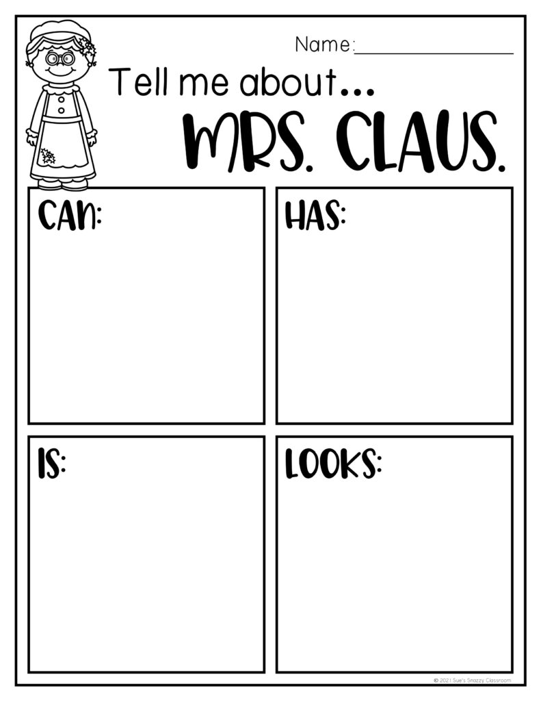 Christmas Writing Pages, Prompts and Templates - Creative Writing ...