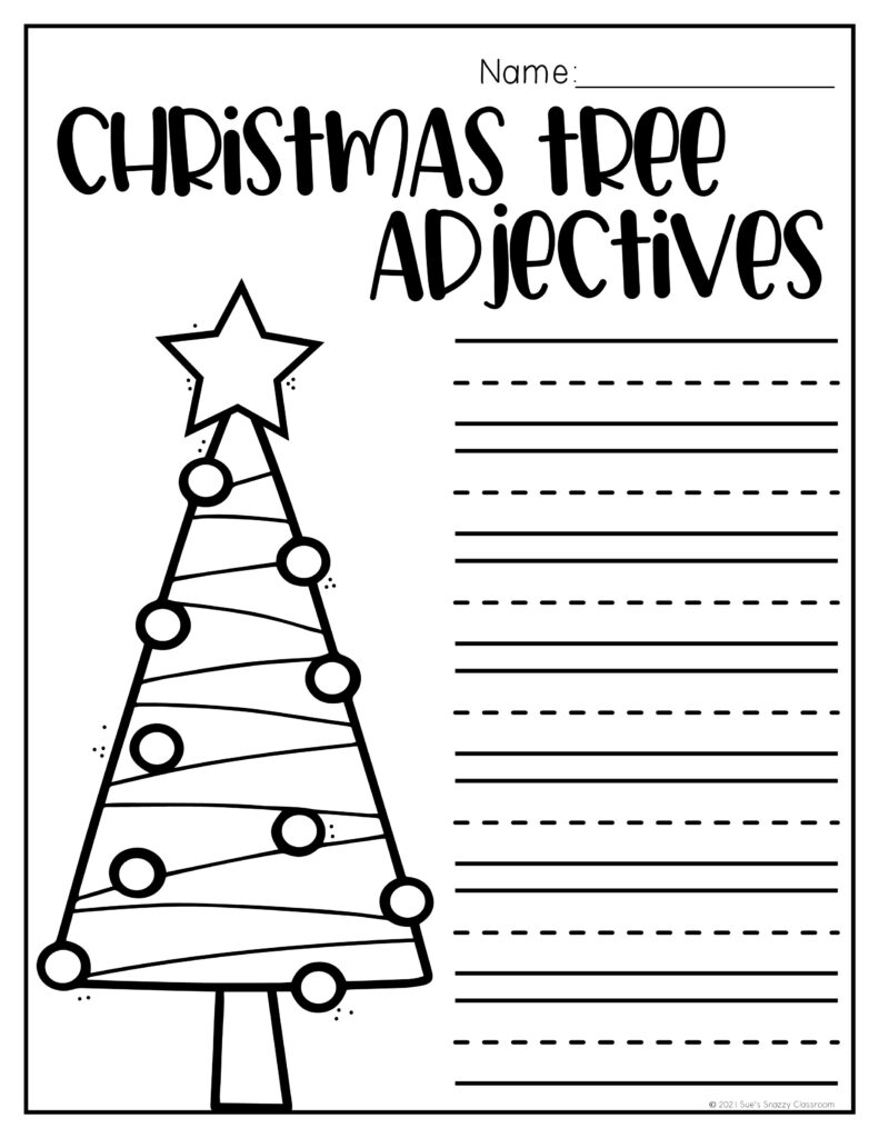 Christmas Writing Pages, Prompts and Templates - Creative Writing ...