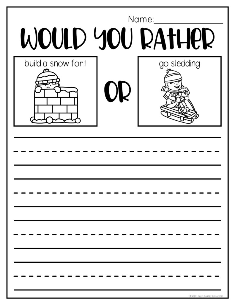 Christmas Writing Pages, Prompts and Templates - Creative Writing ...