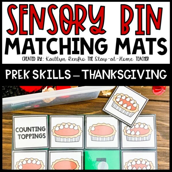 Thanksgiving Preschool Sensory Bins - Made By Teachers