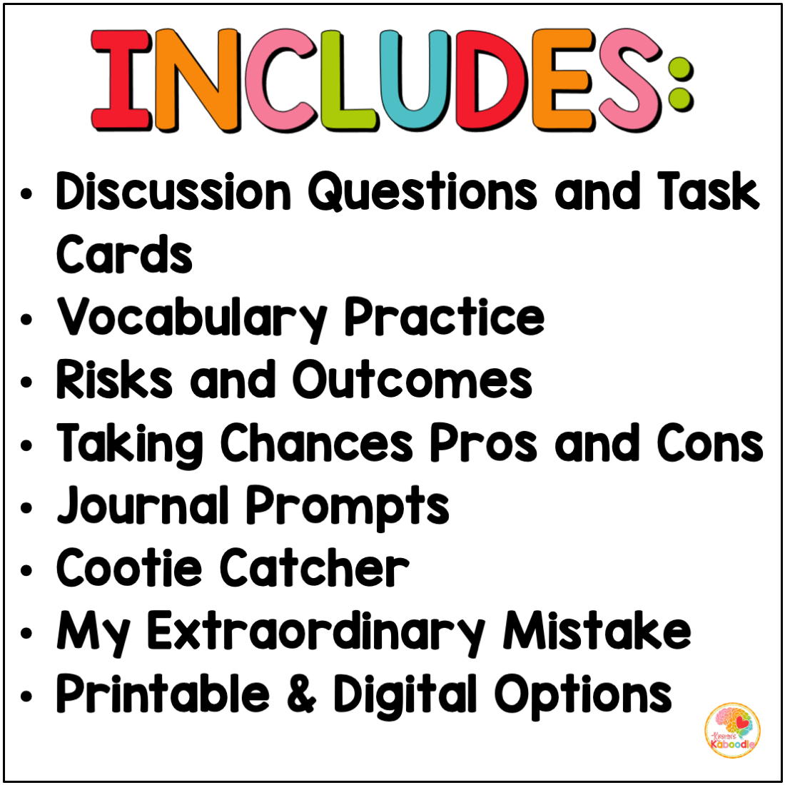 What Do You Do With a Chance? by Kobi Yamada Activities | Made By Teachers