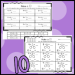 Make a Ten Strategy for Addition: Worksheets and Center Activity - Made ...