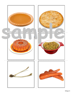 Thanksgiving Vocabulary Picture Cards - Made By Teachers