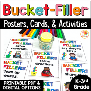 How Full is Your Bucket? Bucket Filler Activities and Posters | Made By ...