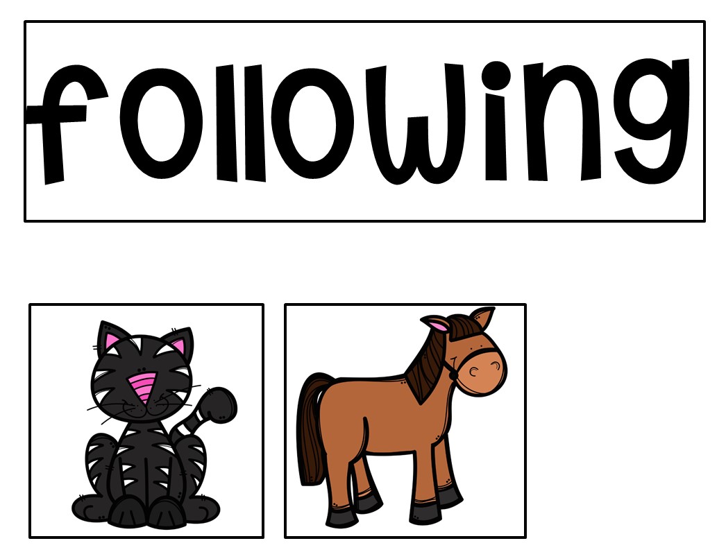 I Went Walking {Pocket Chart Poem with Student Books} | Made By Teachers