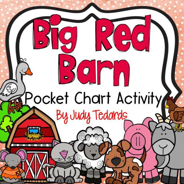 Big Red Barn {Pocket Chart Activity} | Made By Teachers