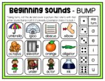 Alphabet Bump Games Letter Recognition Activity | No Prep Literacy ...