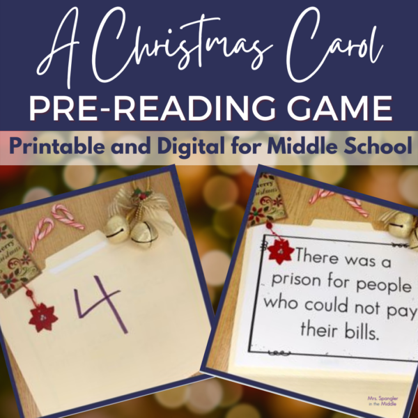 A Christmas Carol BUNDLE for the Play version | Digital and Printable ...