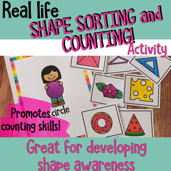 Real Life Shape Sorting Activity | Pre K and Kindergarten | Made By ...