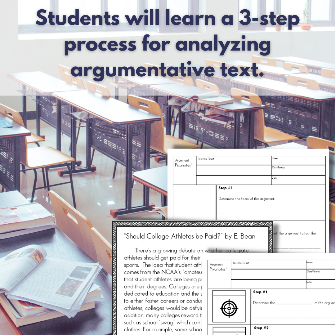 How To Analyze An Argument PRINTABLE Guided Notes Middle School How To Analyze An Argument PRINTABLE Guided Notes Middle School