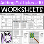 Adding Multiples of Ten to a Two-Digit Number Worksheets | Made By Teachers
