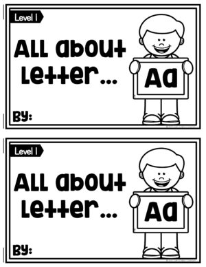 Alphabet Emergent Readers - Reading Fluency Books Set 1 | Made By Teachers