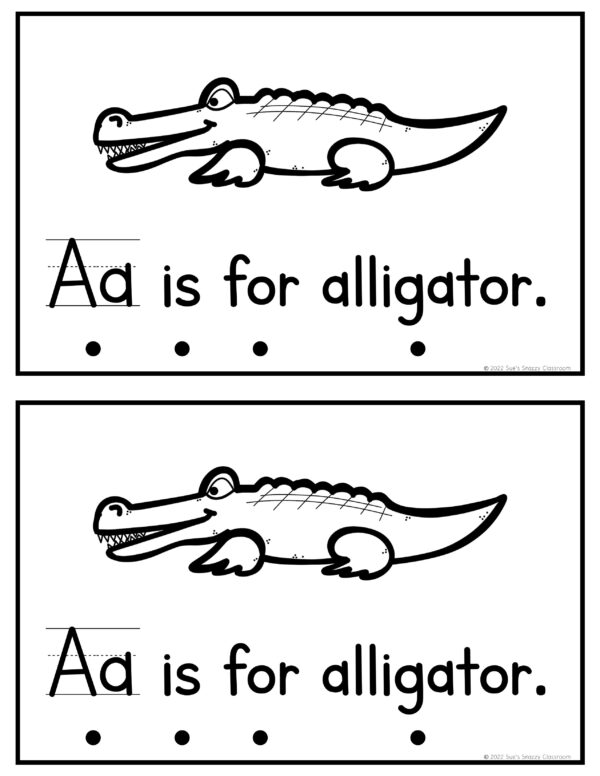 Alphabet Emergent Readers - Reading Fluency Books Set 2 | Made By Teachers