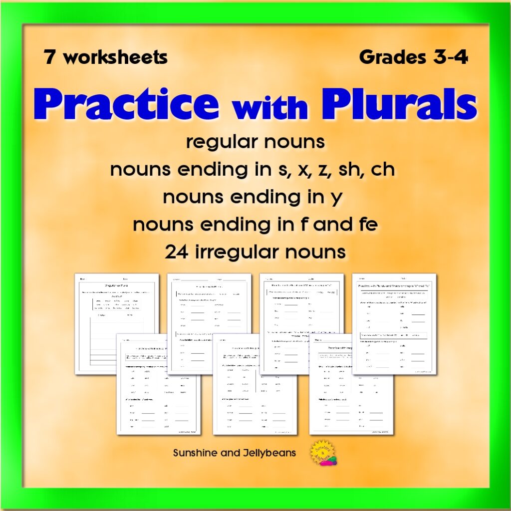 Nouns BUNDLE - Grades 4-5- Possessive Concrete Abstract Plural - 21 ...