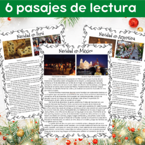Christmas in Latin America Reading Passages Spanish | Navidad en ...