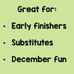 Christmas Coordinate Plane Mystery Graphing Pictures in Quadrant I ...