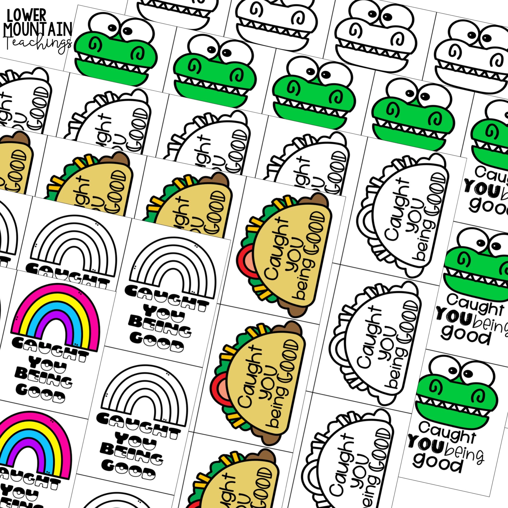 Caught You Being Good Reward Tickets Classroom Management | Made By ...