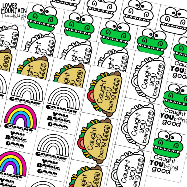 Caught You Being Good Reward Tickets Classroom Management | Made By ...