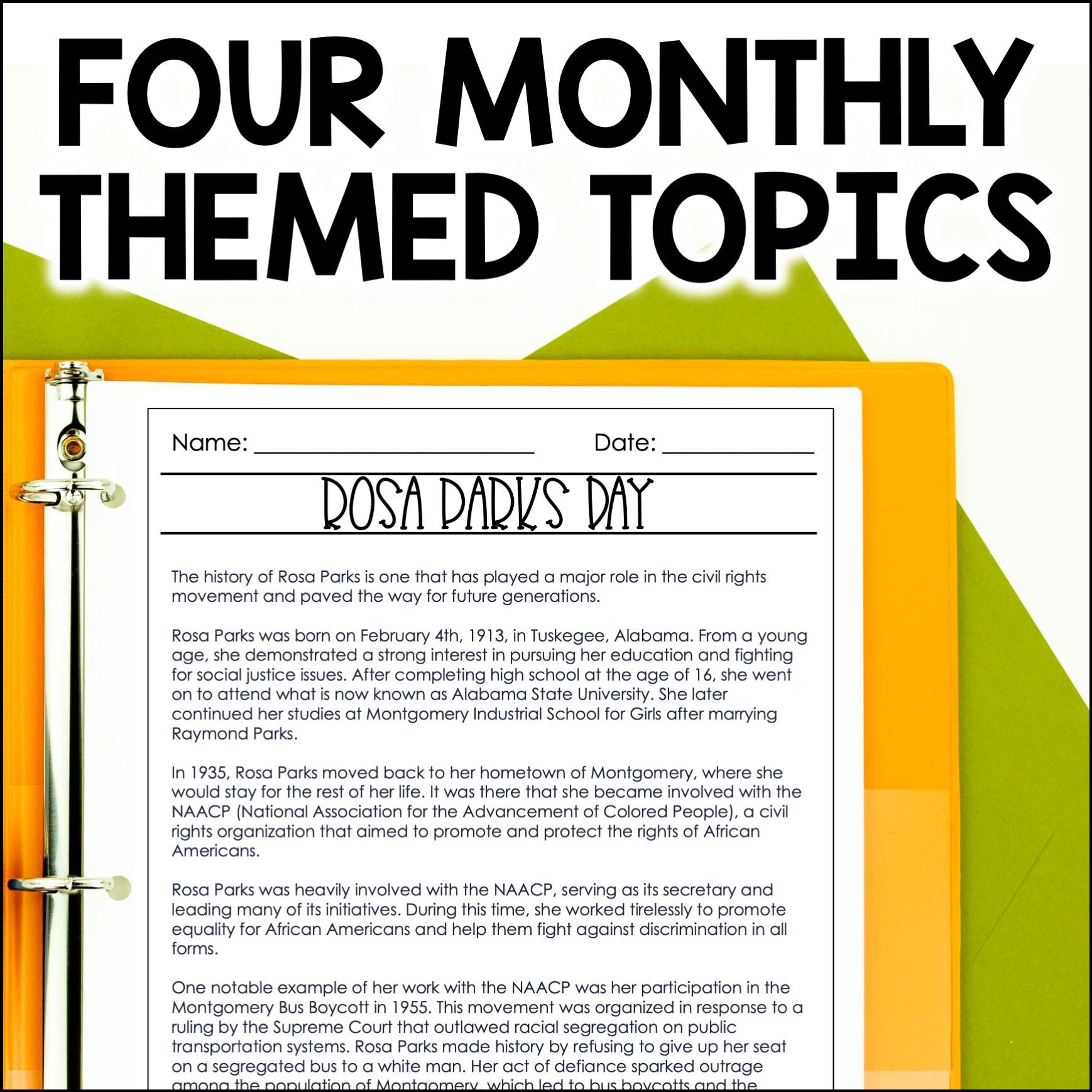 December Reading Comprehension Passages | Monthly Reading Passages ...