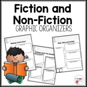 Fiction and Non-Fiction Reading Response Graphic Organizers - Made By ...
