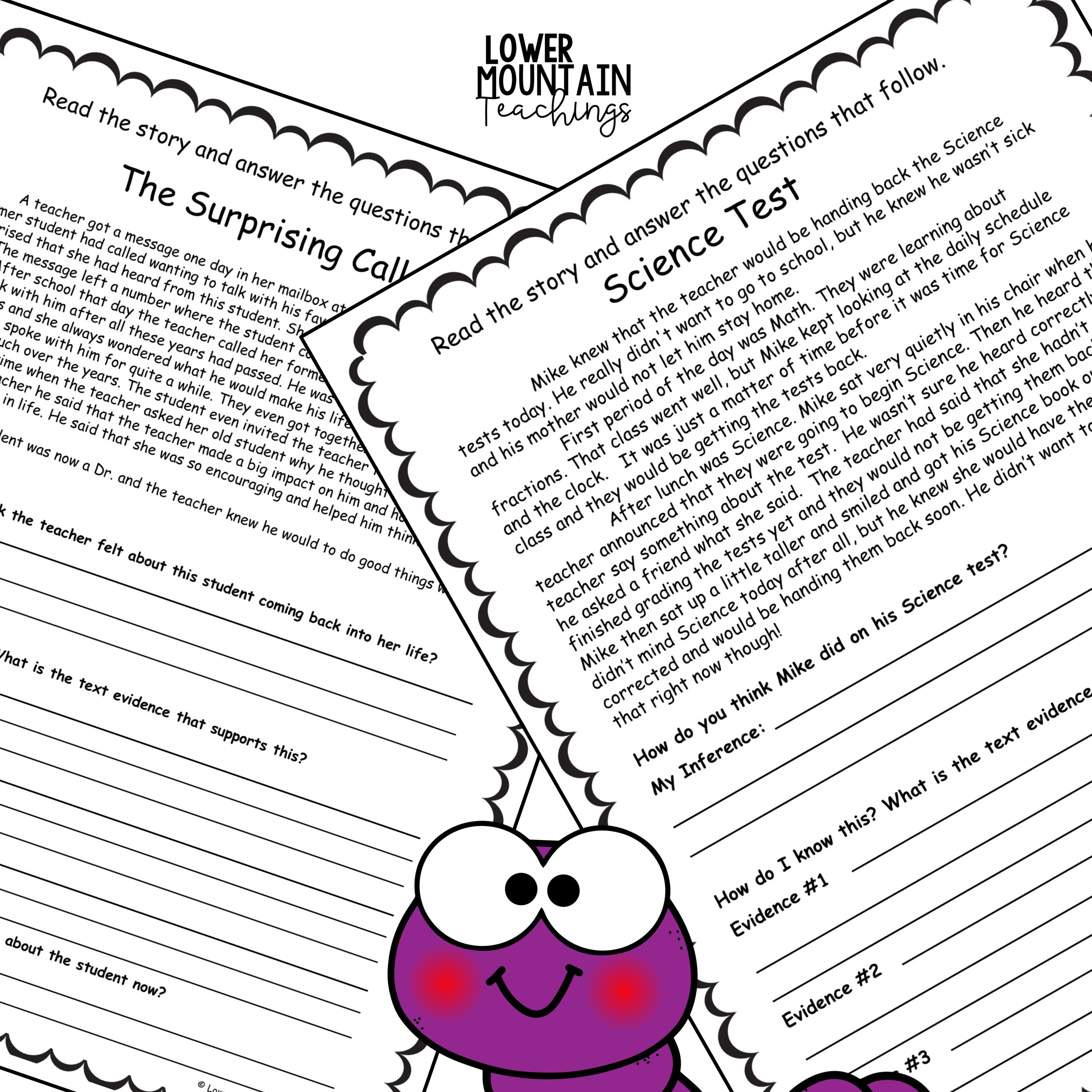 Inferencing Passages and Finding Text Evidence #2! | Made By Teachers