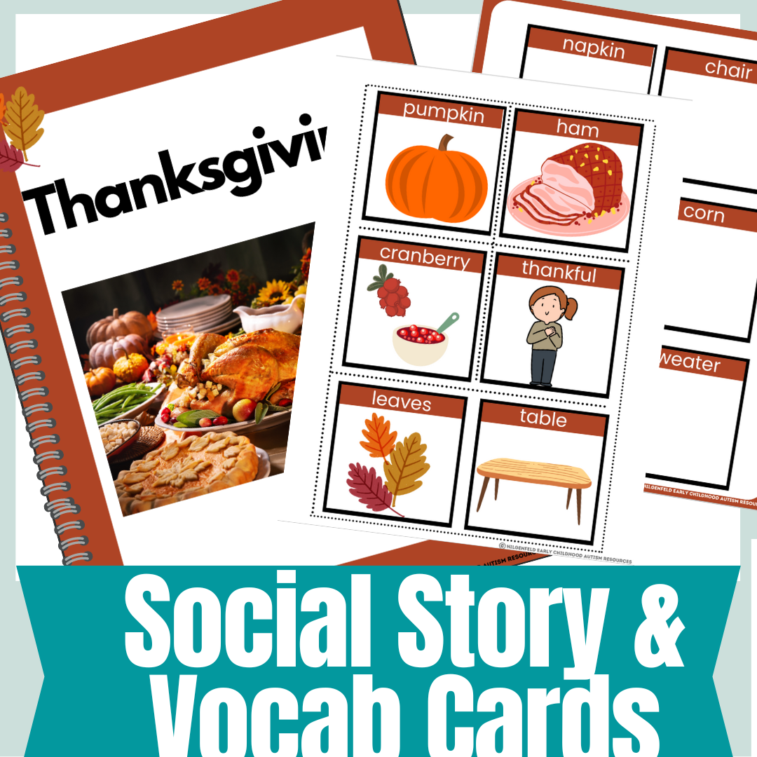 Thanksgiving Mini Unit Ideal for Teaching Table Manners Autism ...