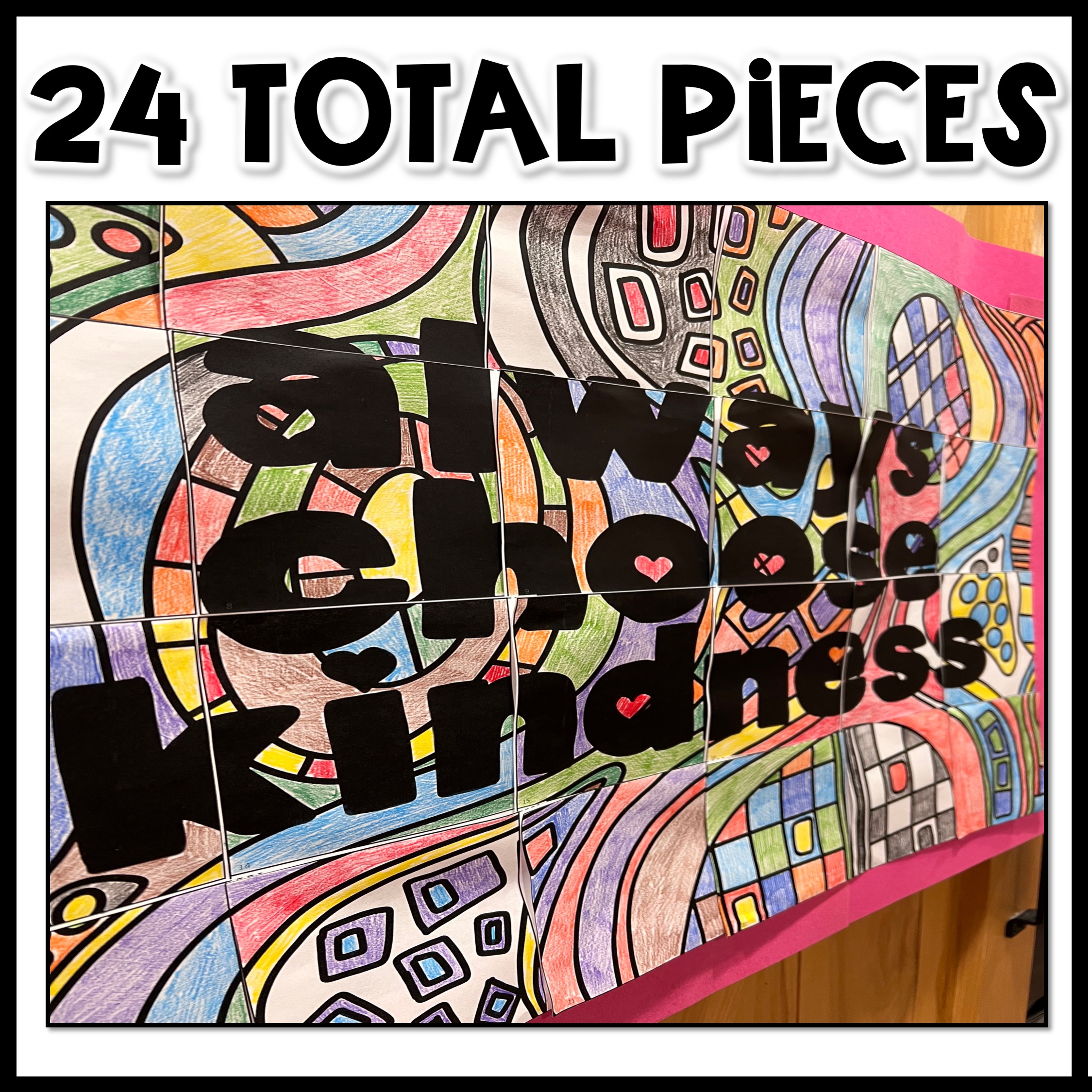 Class Collaborative Poster Always Choose Kindness Activity | Made By ...