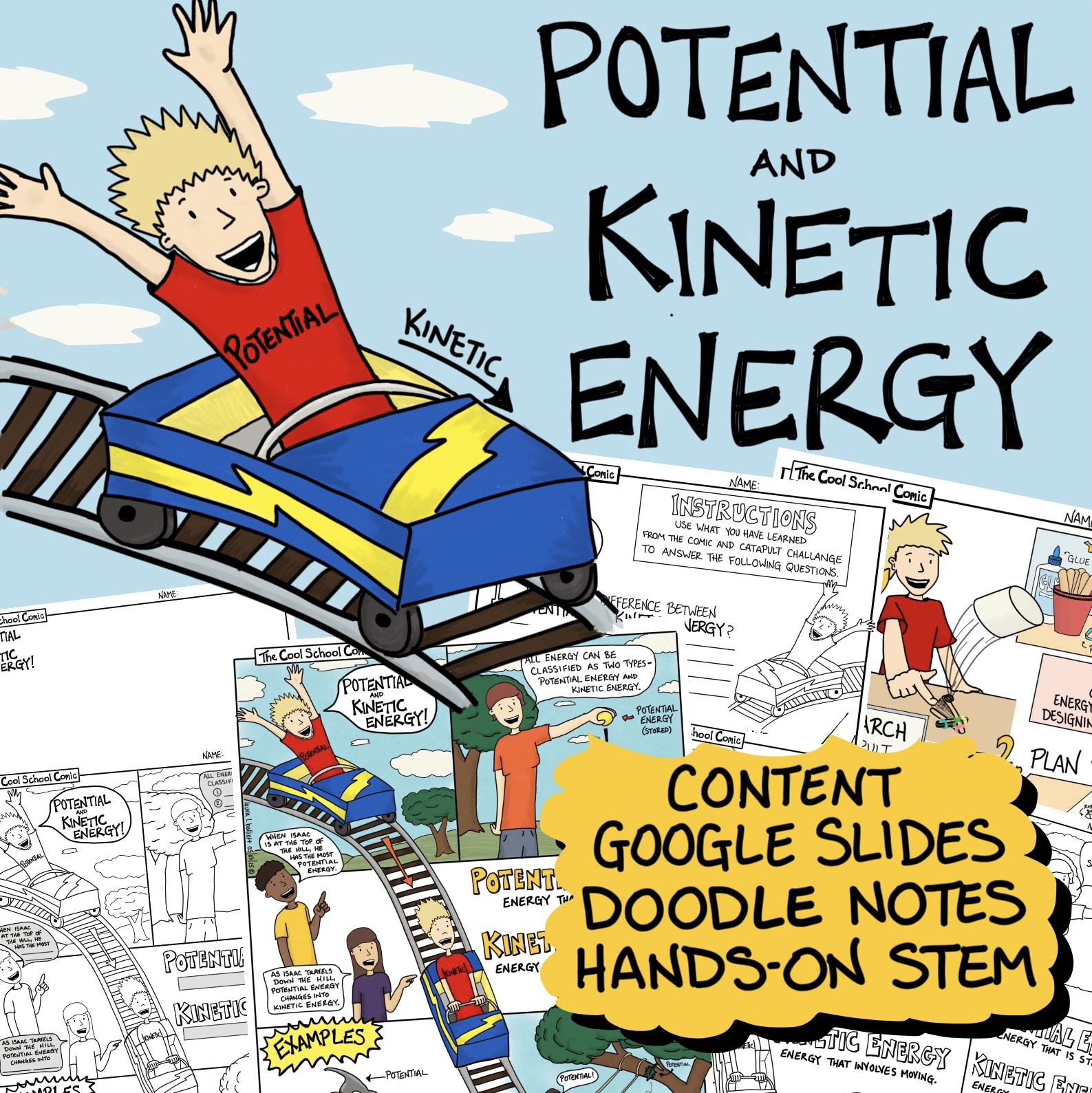 Potential and Kinetic Energy Lesson Plan - Made By Teachers