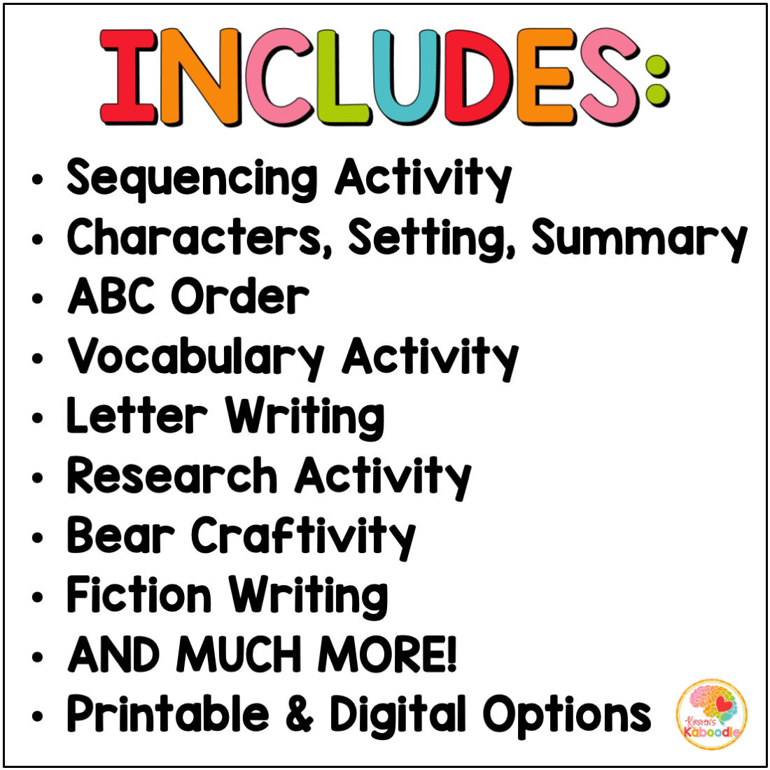 Finding Winnie by Lindsay Mattick Literature Unit Activities | Made By ...