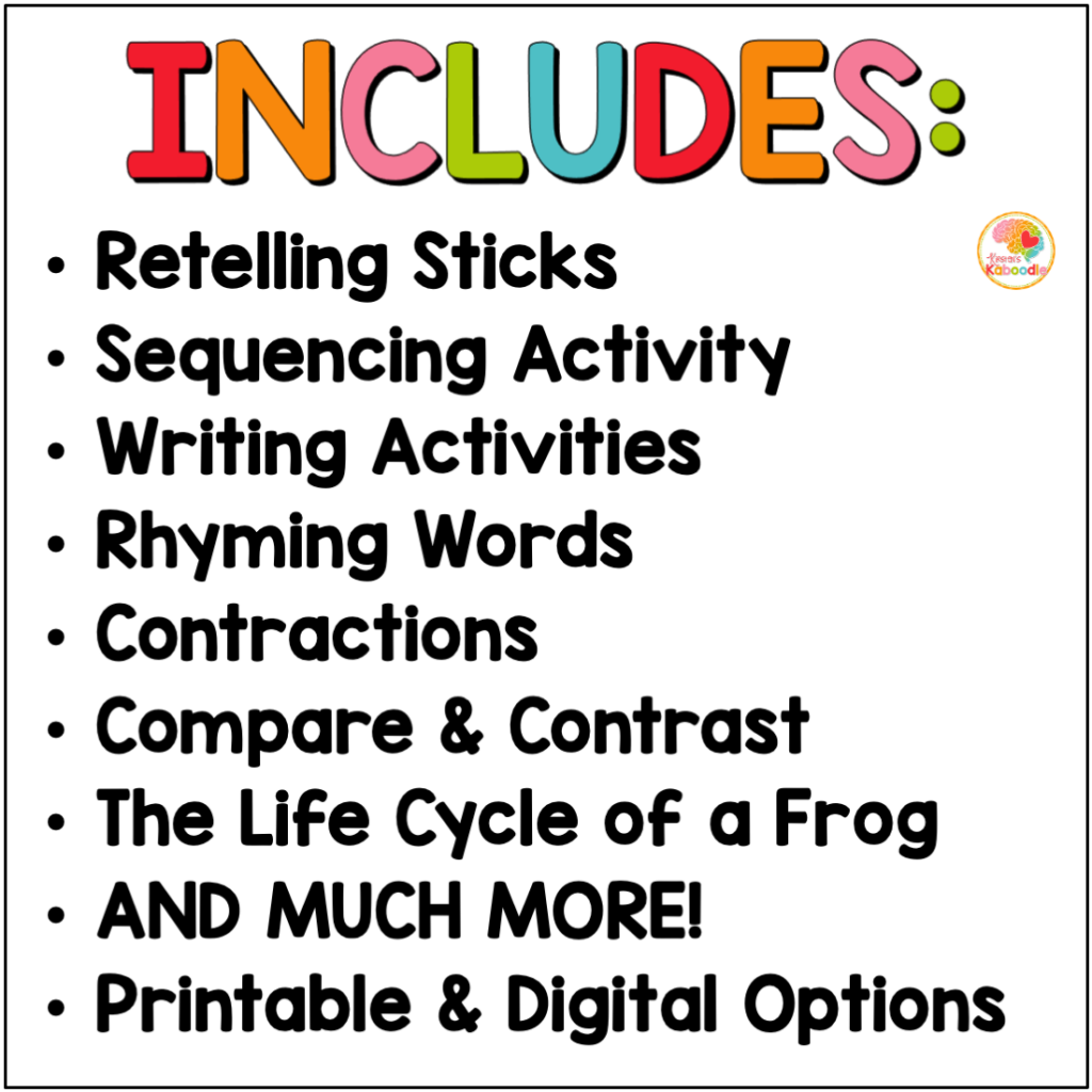 I Don't Want to Be a Frog by Dev Petty Literature Unit Activities ...