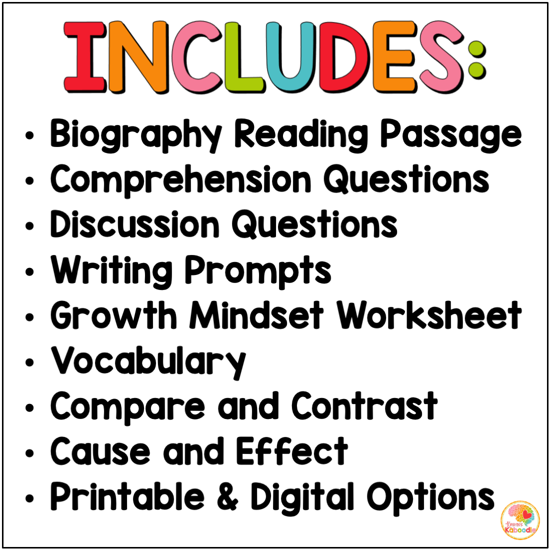 I am Rosa Parks by Brad Meltzer Literature Unit Activities | Made By ...