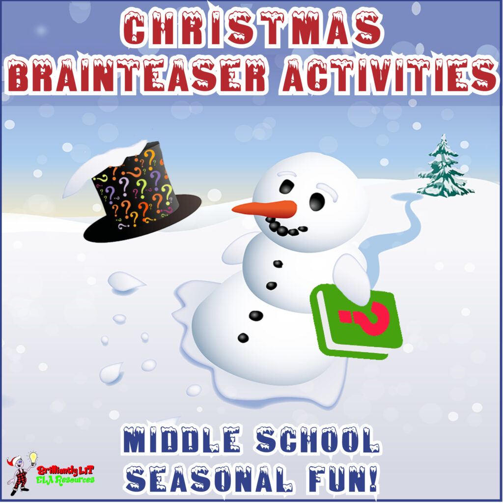 CHRISTMAS BRAIN TEASER MYSTERY STORIES, RIDDLES & PUZZLES FOR MIDDLE ...