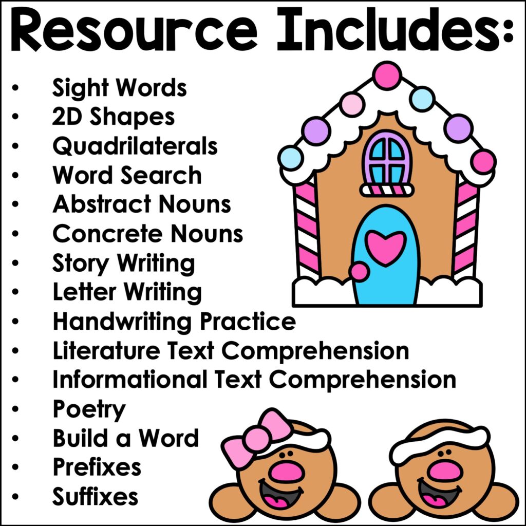 December Math and Reading Packet | 3rd Grade Christmas Math & Reading ...