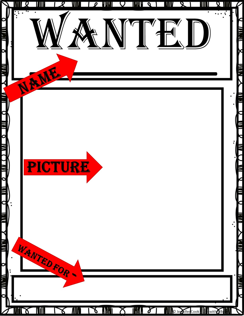Charlotte's Web Activity Character Wanted Poster | Made By Teachers