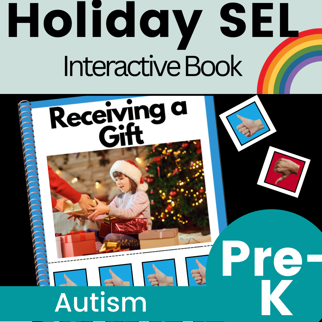 Winter Holiday Social Skills Bundle for Preschool Autism Special ...