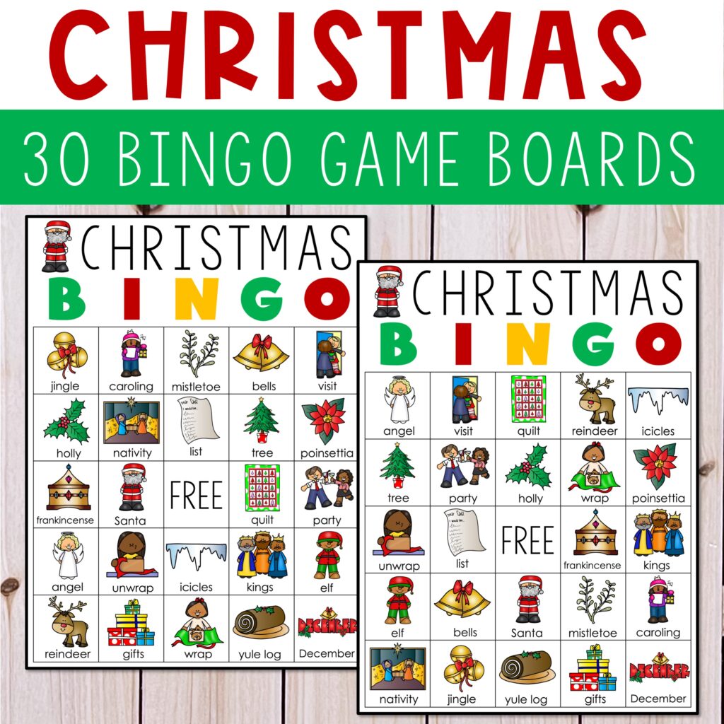 Winter Bingo Game Activity | Made By Teachers