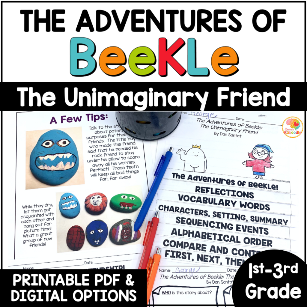 The Adventures of Beekle by Dan Santat Literature Unit Activities ...