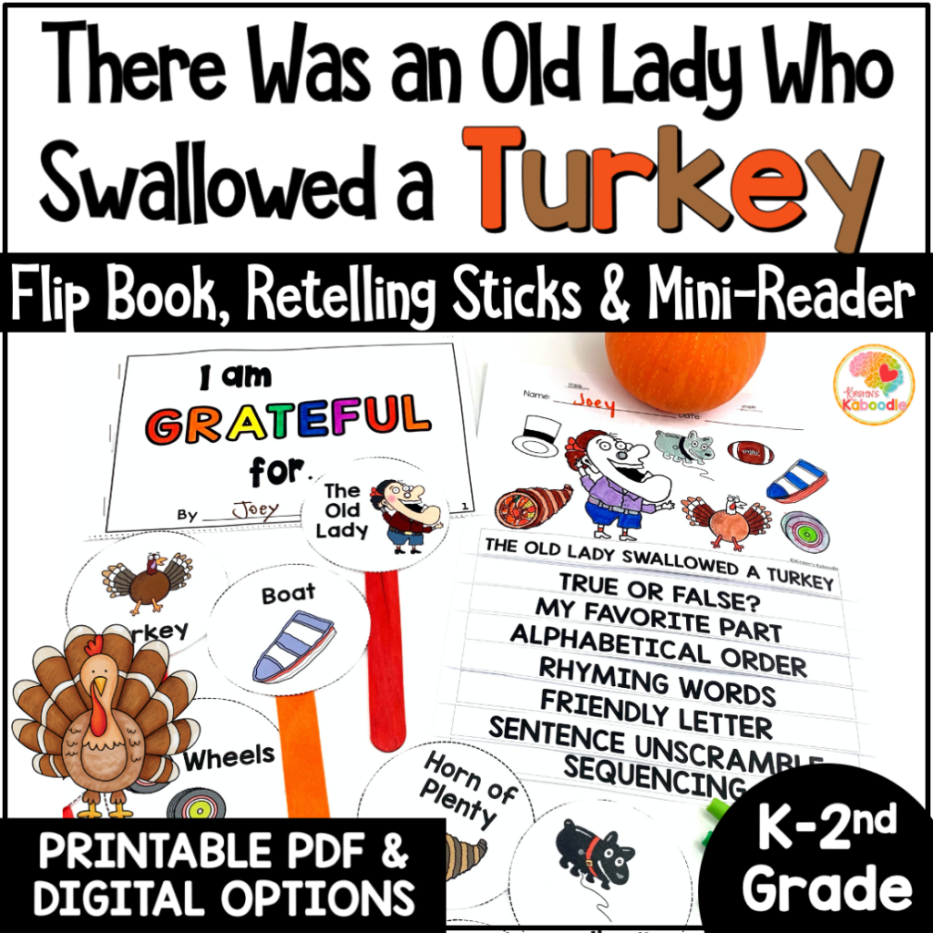 There Was an Old Lady Who Swallowed a Turkey by Lucille Colandro ...