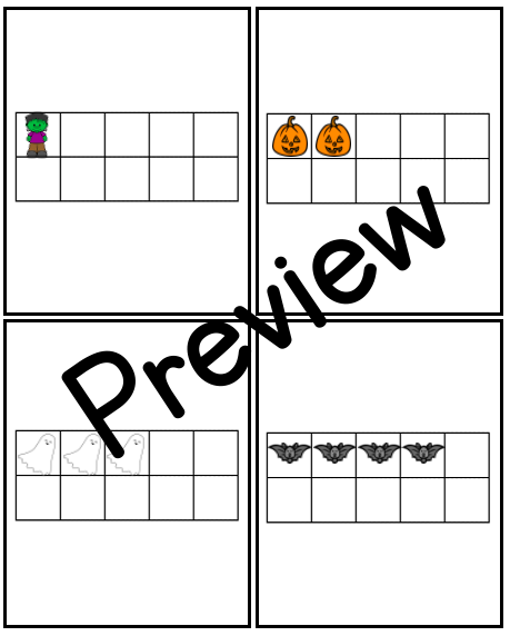 Halloween Count Around the Room Math Center! | Made By Teachers