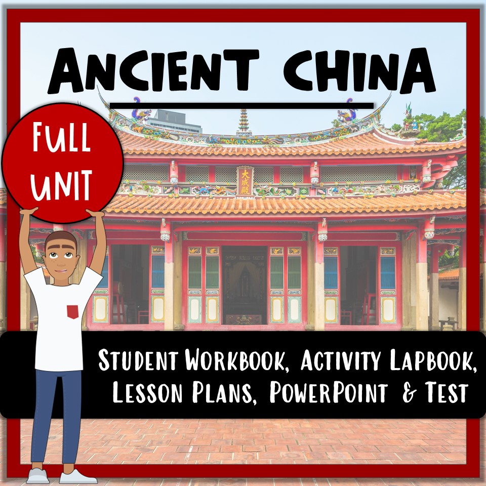 Ancient China Unit Bundle- Reading Passages, Activities, PowerPoint ...