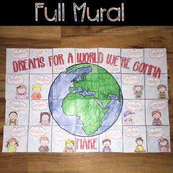 Dreams for the Future Collaborative Mural, Poster, Bulletin Board ...
