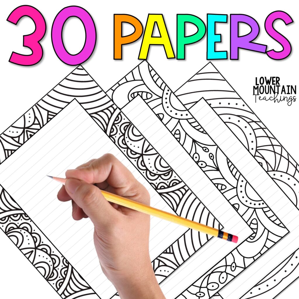 Writing Paper Decorative | Made By Teachers